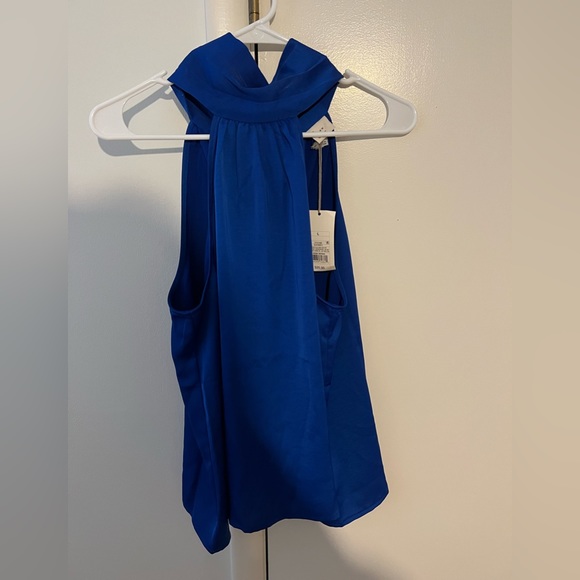 a new day | Tops | Royal Blue Halter Neck Top | Poshmark